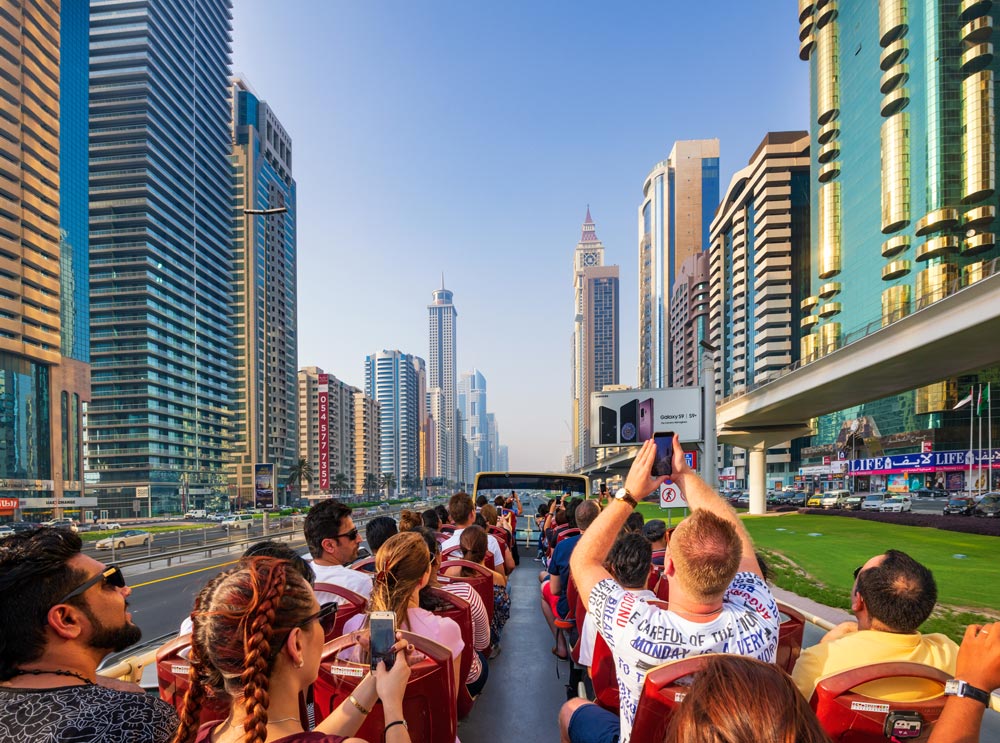 Hop-on, hop-off Dubai Bus Tour Essential Ticket | Tour Dubai Tour Dubai