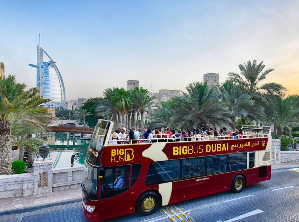 Hop-on, hop-off Dubai Bus Tour Essential Ticket | Tour Dubai Tour Dubai