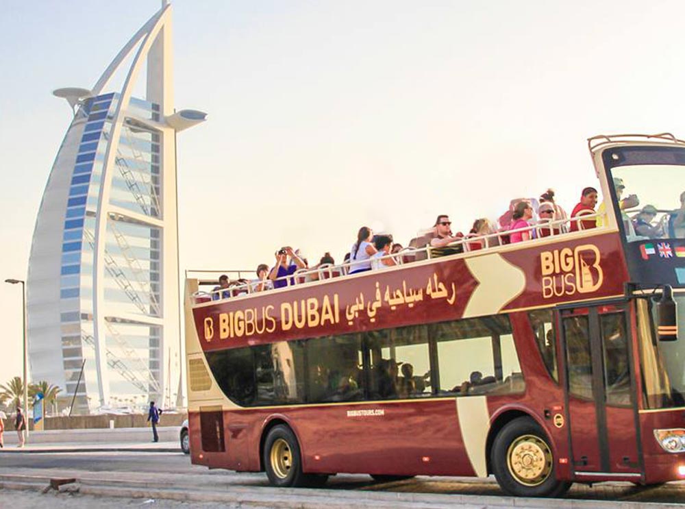 Hop-on, hop-off Dubai Bus Tour Essential Ticket | Tour Dubai Tour Dubai