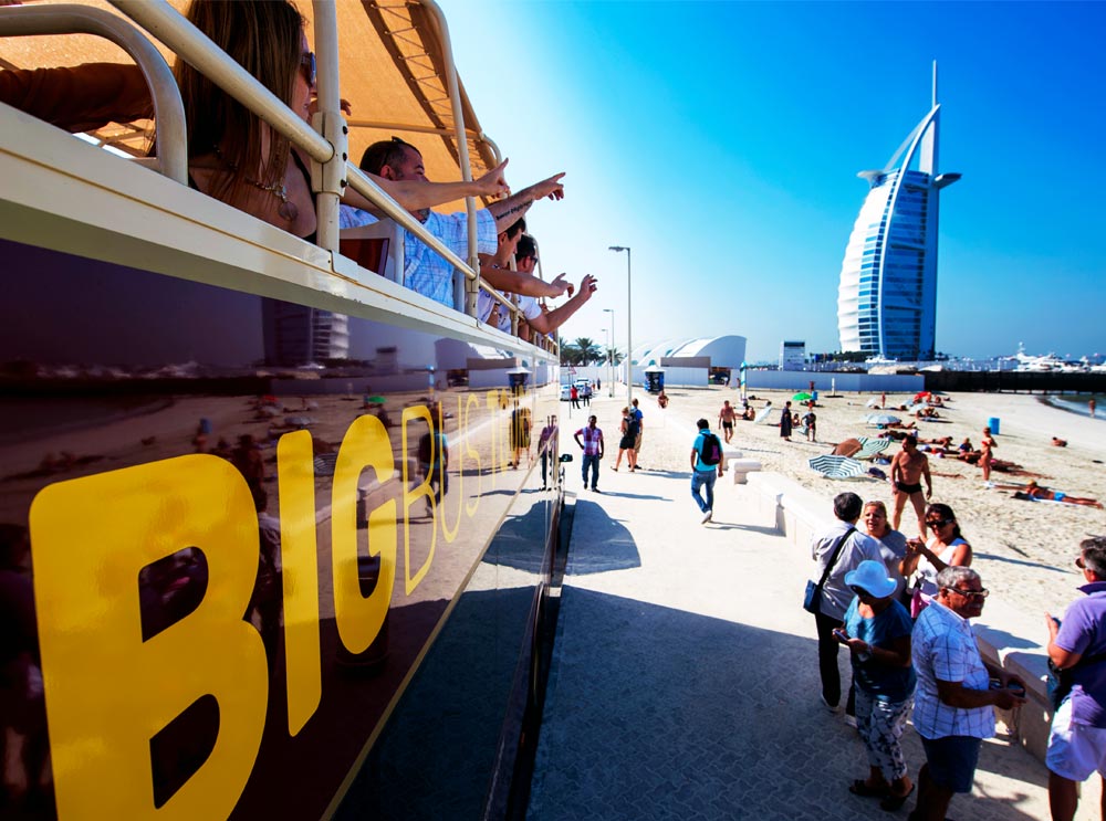 Hop-on, hop-off Dubai Bus Tour Essential Ticket | Tour Dubai Tour Dubai