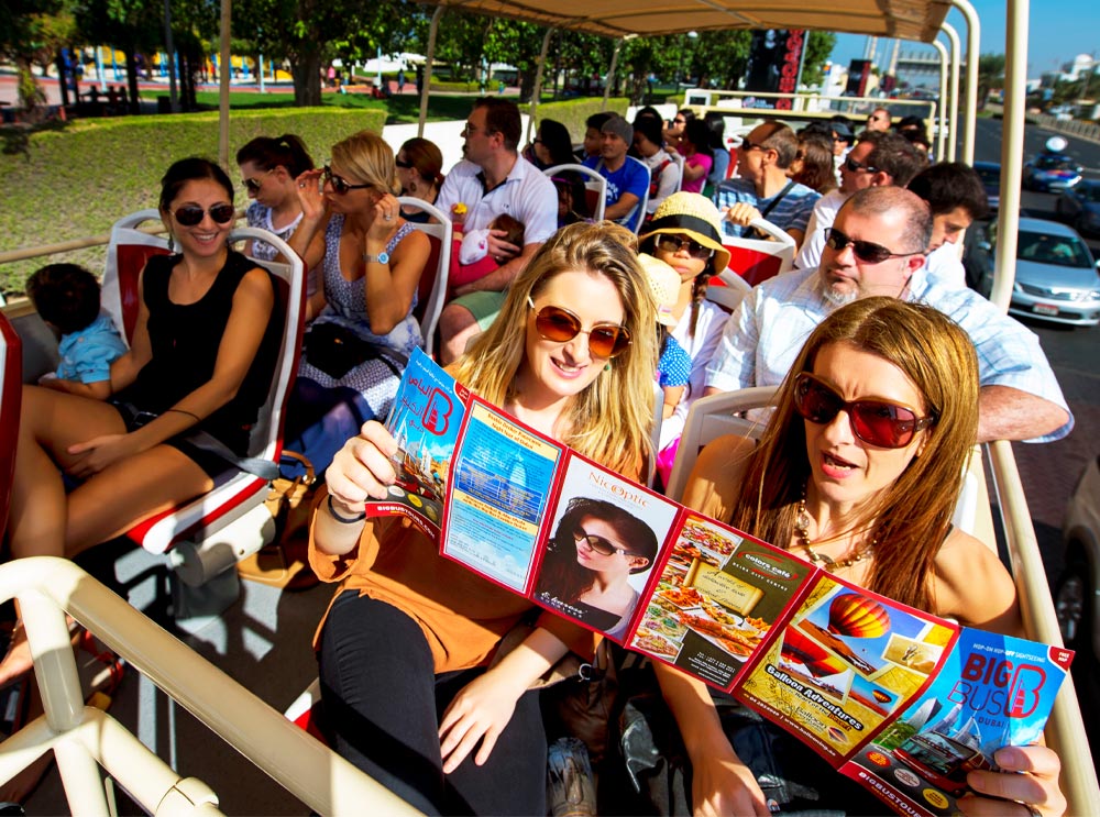 Hop-on, hop-off Dubai Bus Tour Essential Ticket | Tour Dubai Tour Dubai