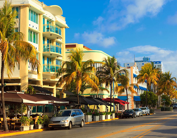 Ocean Drive | Atracciones de Miami | Big Bus Tours