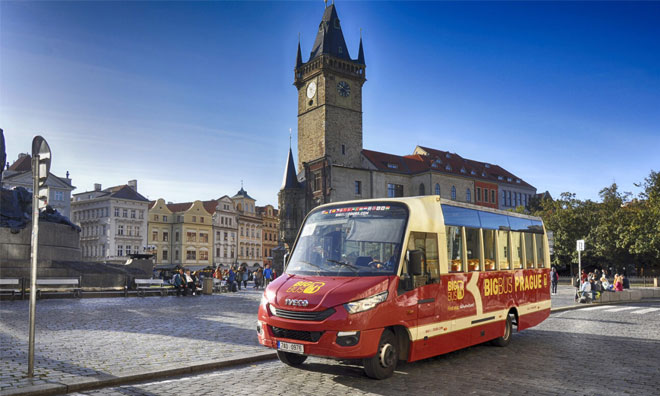 Routes & Tour Maps | Prague Sightseeing | Big Bus Tours